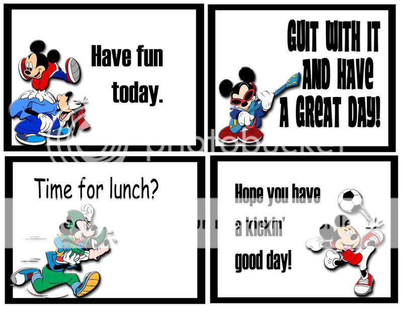 Lunch Box luv notes? | DIS Disney Discussion Forums - DISboards.com