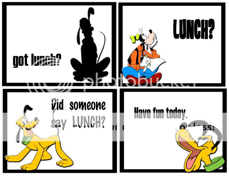 Lunch Box luv notes? | DIS Disney Discussion Forums - DISboards.com